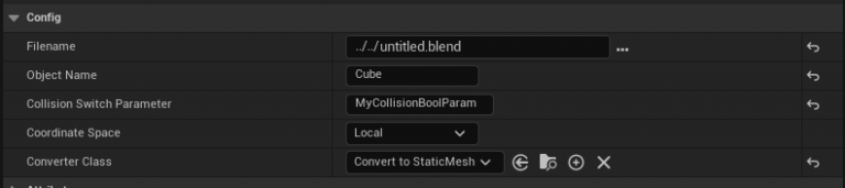 Asset Editor – AlterMesh